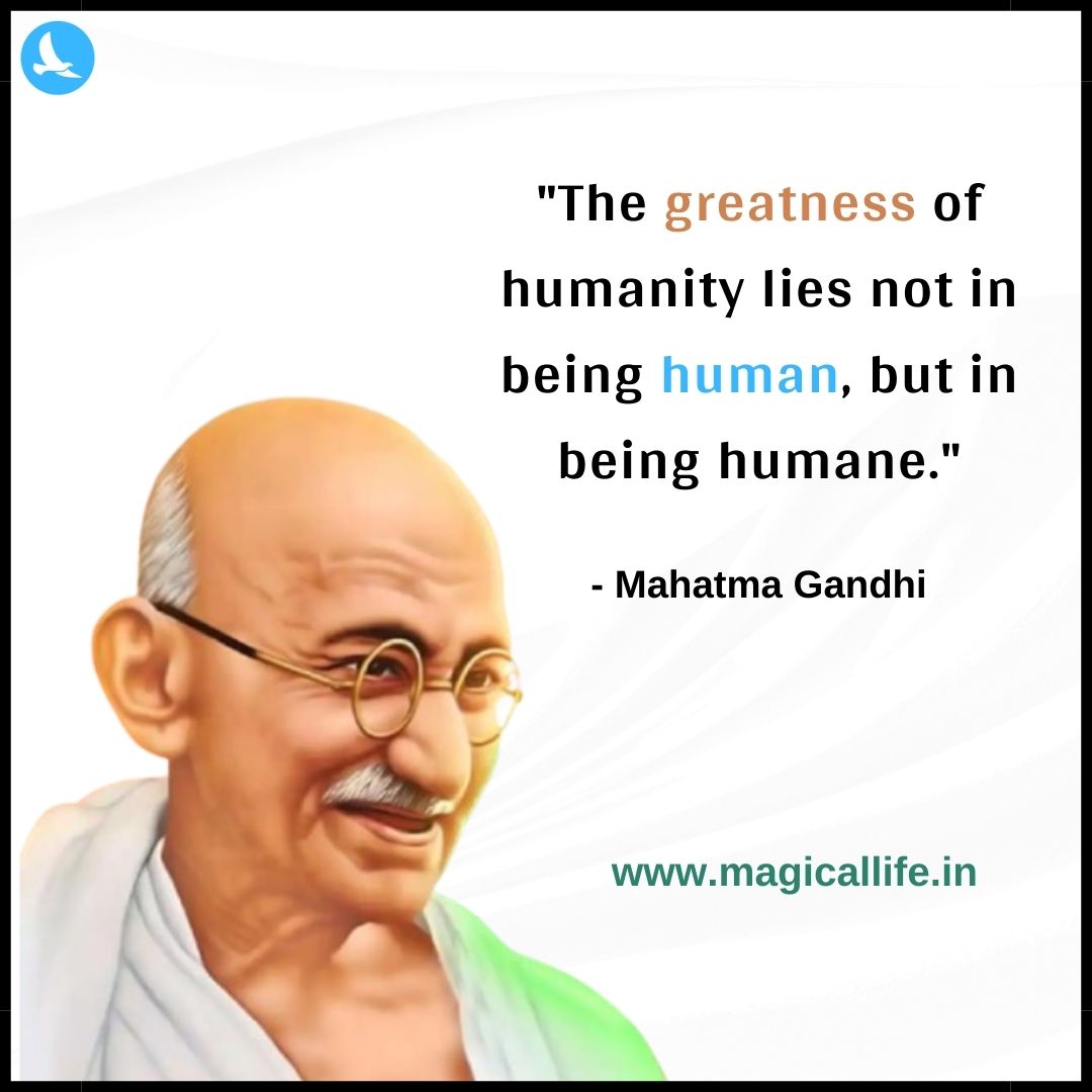 Famous Mahatma Gandhi Quotes | Inspiring Words for a Better Life ...