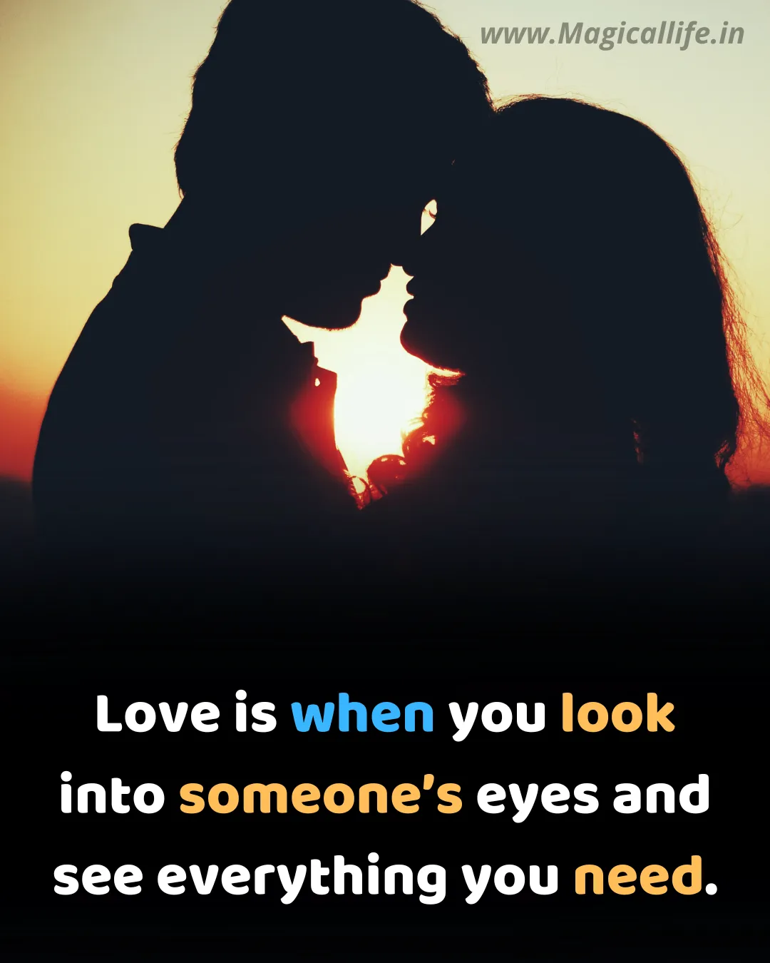 Heart Touching Love Status in English | Love Quotes - MAGICALLIFE.IN
