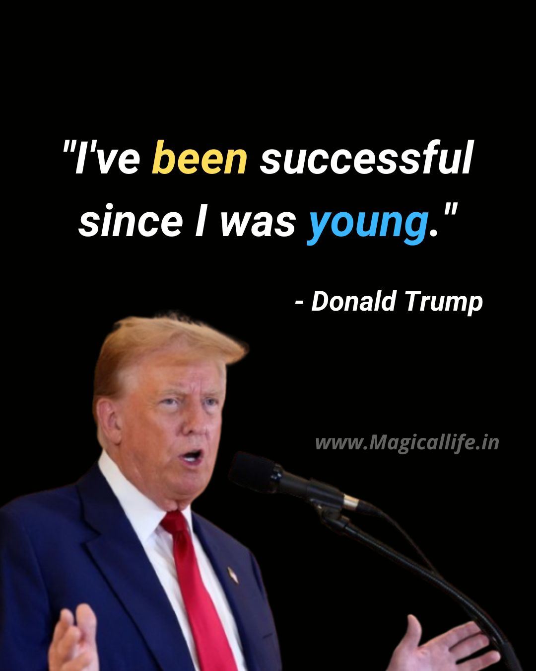 Top 25 Donald Trump Quotes in English | Trump Quotes - MAGICALLIFE.IN